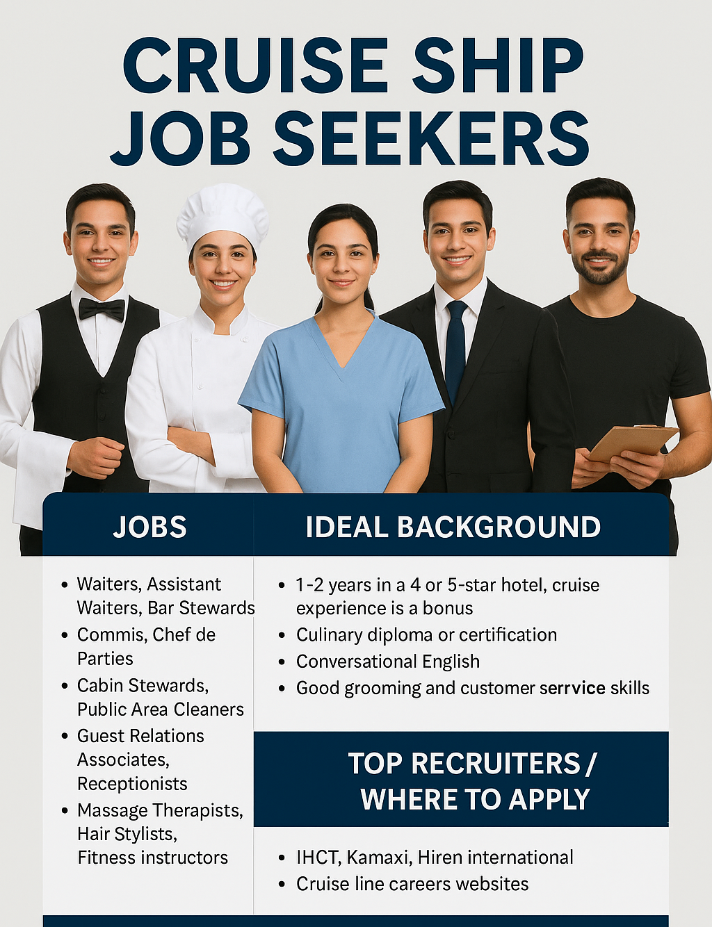 Culinary Jobs On Cruise Ships