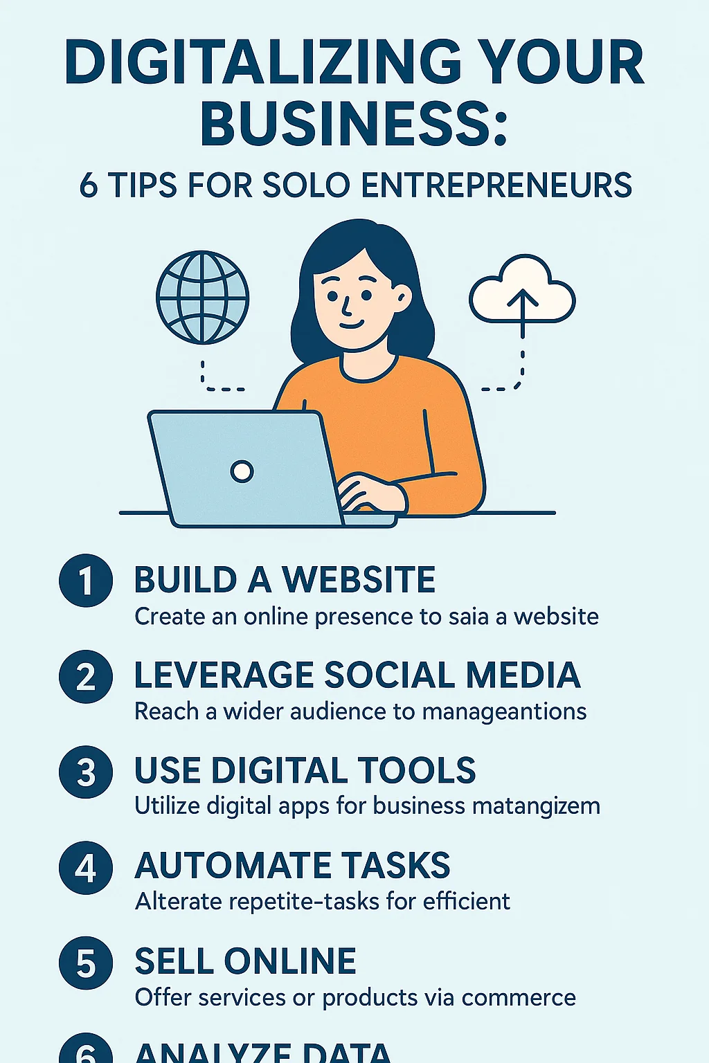 Digitalizing Your Business: 6 Tips for Solo Entrepreneurs | SOEG Consulting